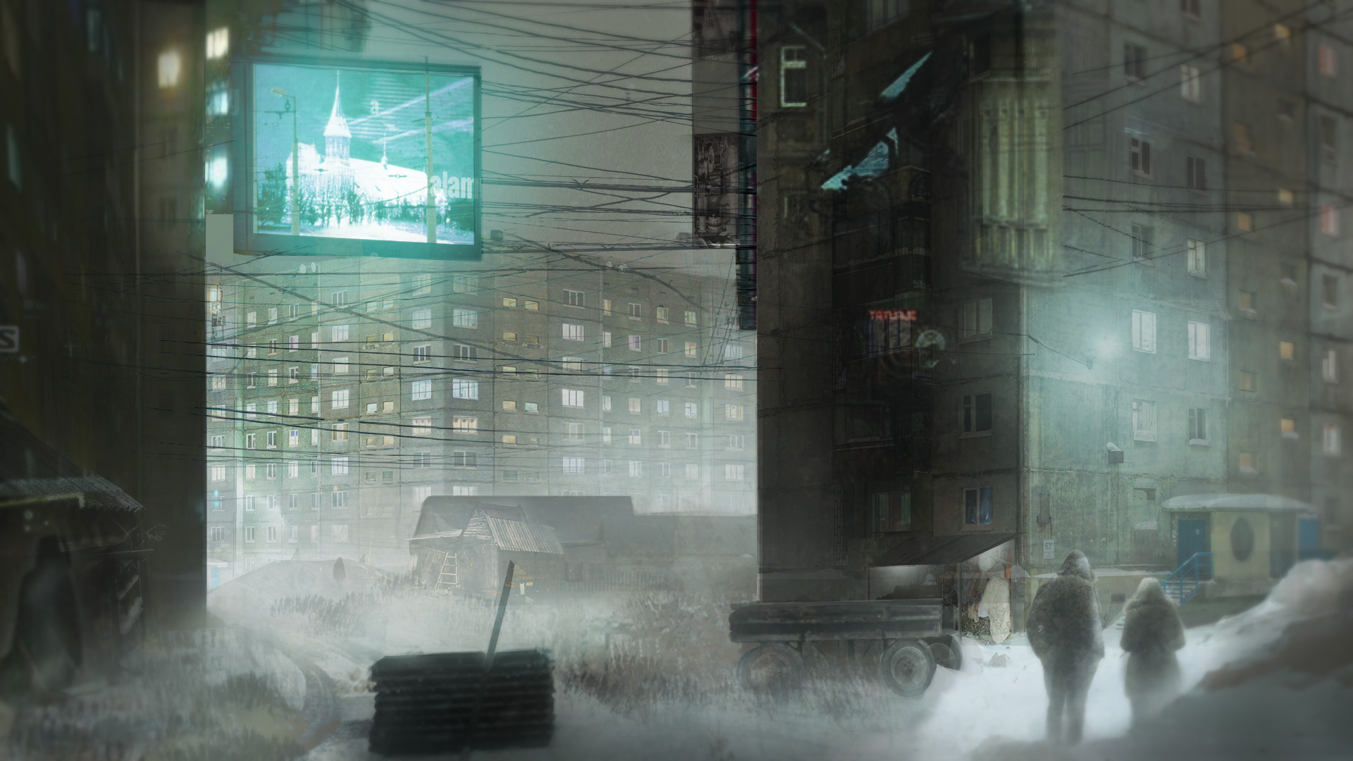 2D VIDEO GAME ART - RAILGUN SHACK